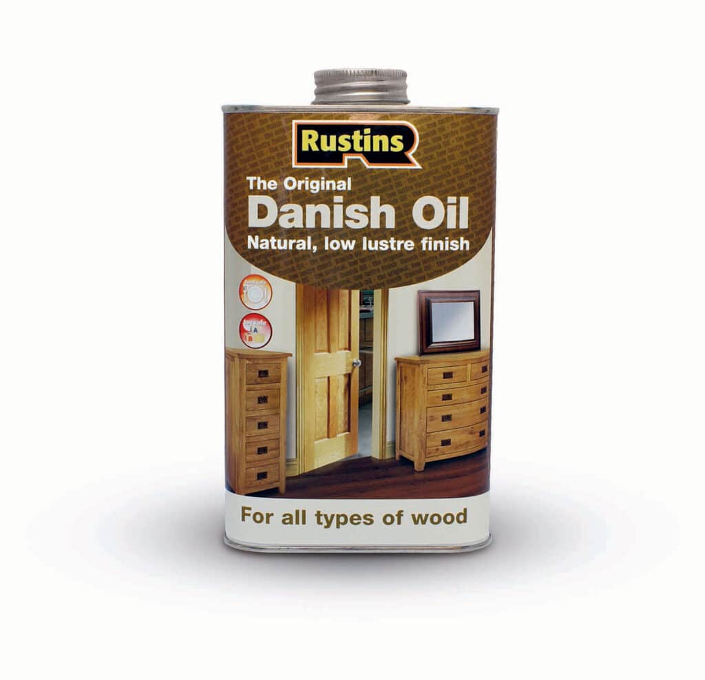 Rustins Danish Oil 250 ml – Träolja för mindre projekt och detaljer ...